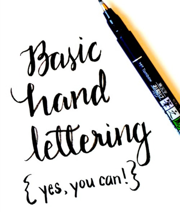 Basic Hand Lettering Tutorial For Beginners Basic Hand Lettering Tutorial For Beginners