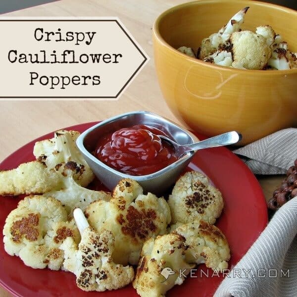 Baked Cauliflower Poppers: A Crispy Low-Carb Side Dish