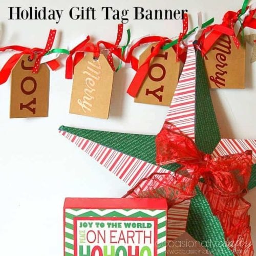 Holiday Gift Tag Banner- Kenarry