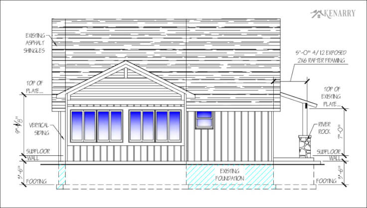 Porch Addition Plans Framing Cottage Renovations: Front Porch And