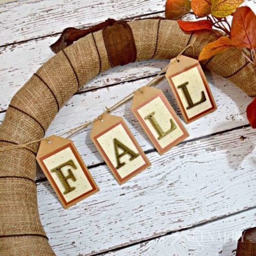 Fall Burlap Wreath Tutorial: An Easy Craft Decor Idea