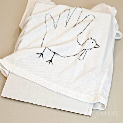 Handprint Turkey Shirts: An Easy Thanksgiving Idea