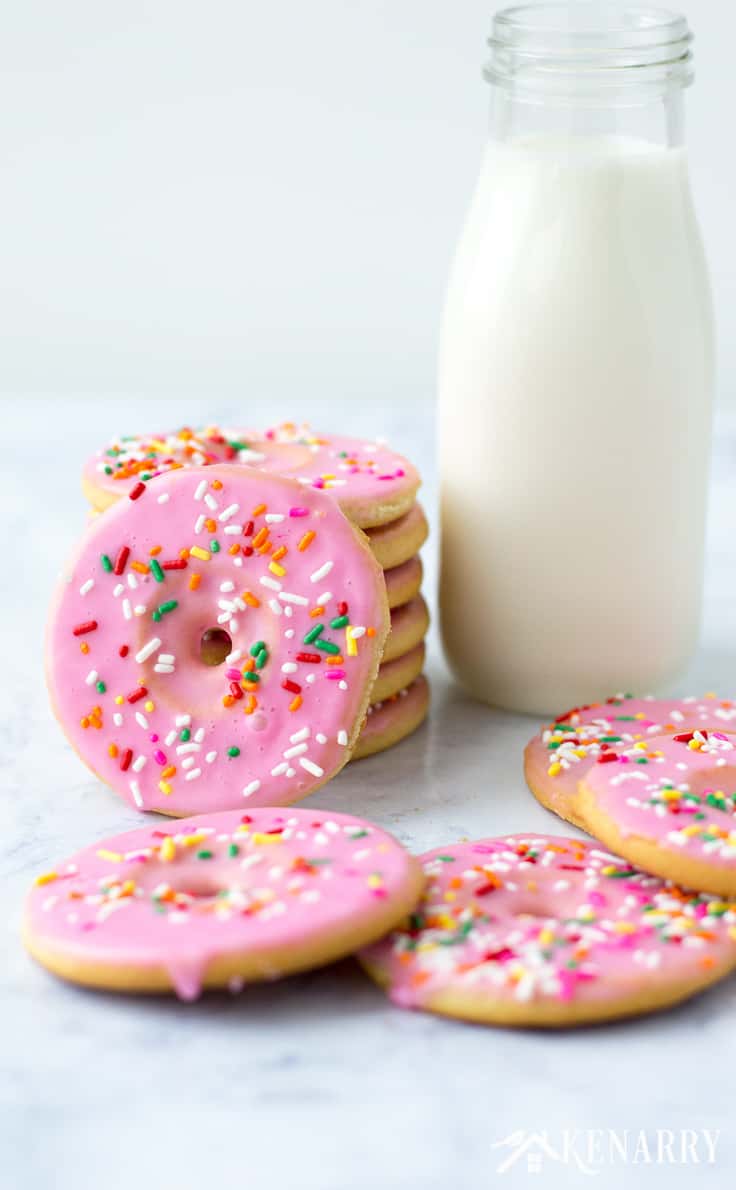 Donut Cookies: Easy Dessert Idea Using Sugar Cookie Dough | Kenarry