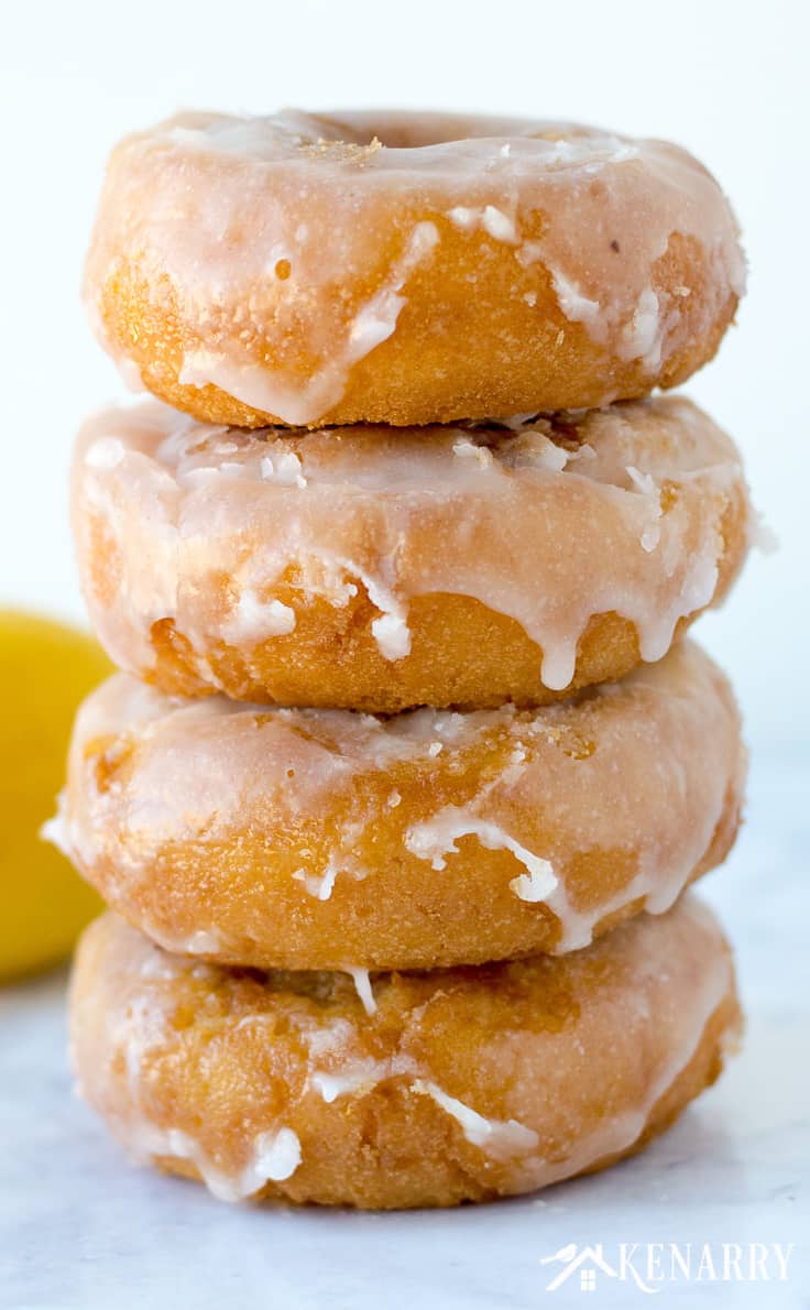 Lemon Donuts Recipe: Easy Dessert or Breakfast Idea | Kenarry