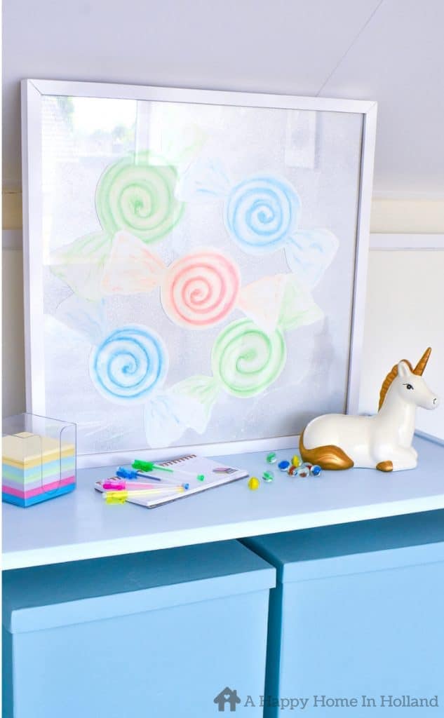 DIY Candy Swirl Wall Art: How To Create Fun Chalk Pastel Artwork Pieces