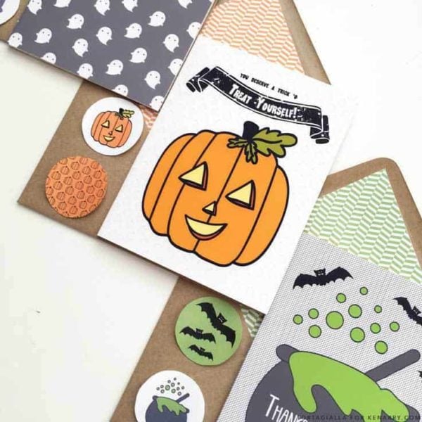 DIY Printable Halloween Cards - Ideas for the Home