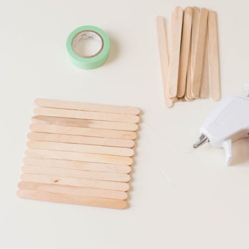 Popsicle Stick Craft: The Cutest DIY Coaster - Ideas for the Home