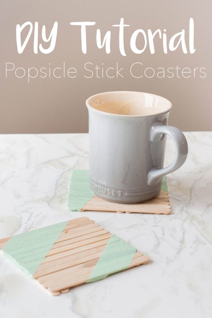Popsicle Stick Craft: The Cutest DIY Coaster - Ideas for the Home