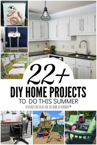 22+ DIY Home Projects Anyone Can Do - Ideas for the Home