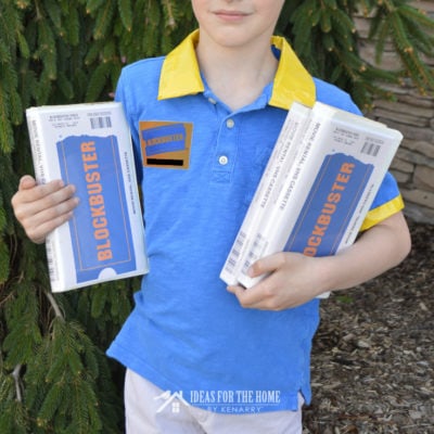 Blockbuster Video Costume: Easy Halloween Idea - Ideas for the Home