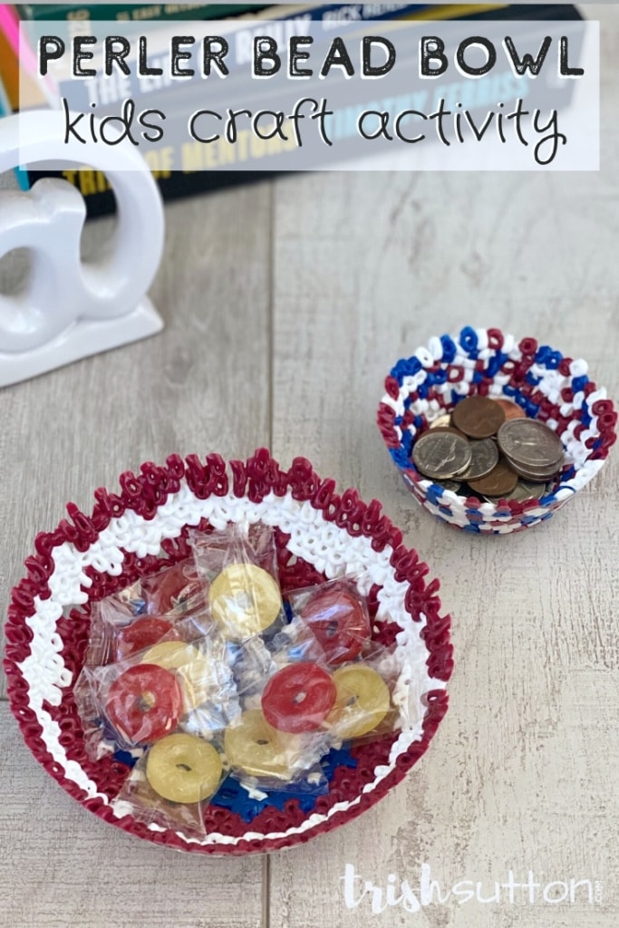 Perler Bead Bowl - A Quick and Easy Kid's Craft Idea