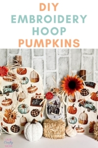 How To Make Adorable DIY Embroidery Hoop Pumpkins