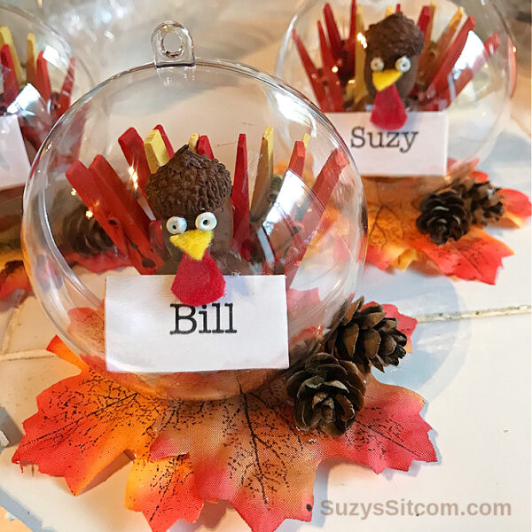 Fun Turkey Thanksgiving Place Settings - Ideas for the Home