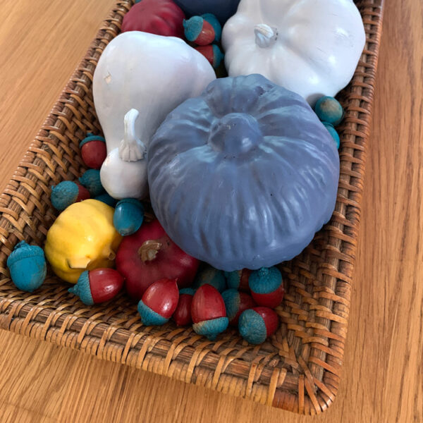 DIY Painted Acorns Fall Home Decor Craft - Ideas for the Home