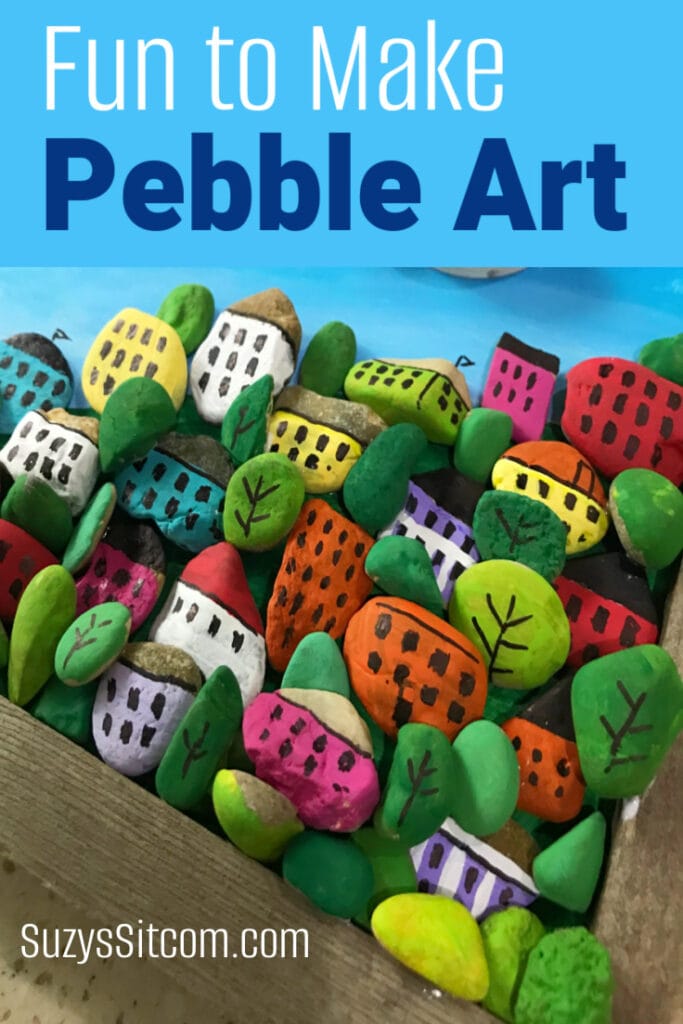Fun to Make Pebble Art - Ideas for the Home