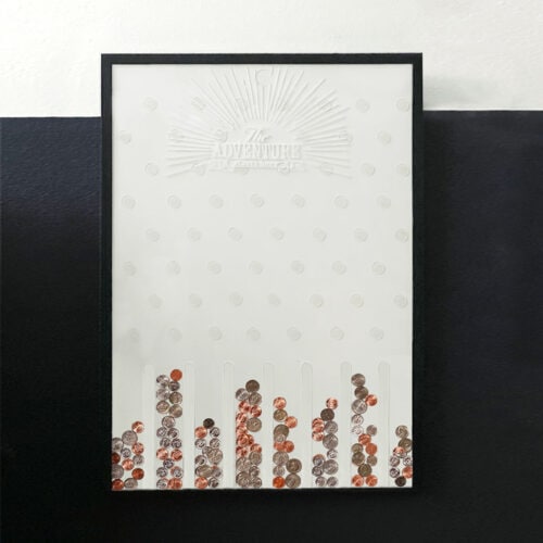 Fun DIY Coin Drop Piggy Bank Wall Decor - Ideas for the Home