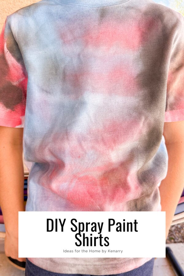 DIY Spray Paint Shirts - Ideas for the Home