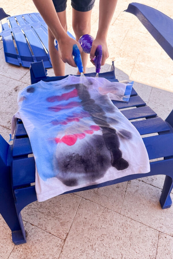 DIY Spray Paint Shirts - Ideas for the Home